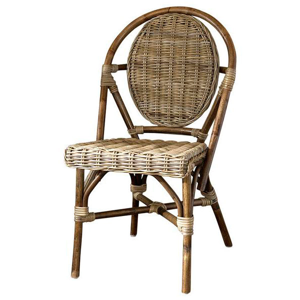 Padma's Plantation Paris Bistro Chair | PBA12-KUBU-S2 | Dining Chairs ...