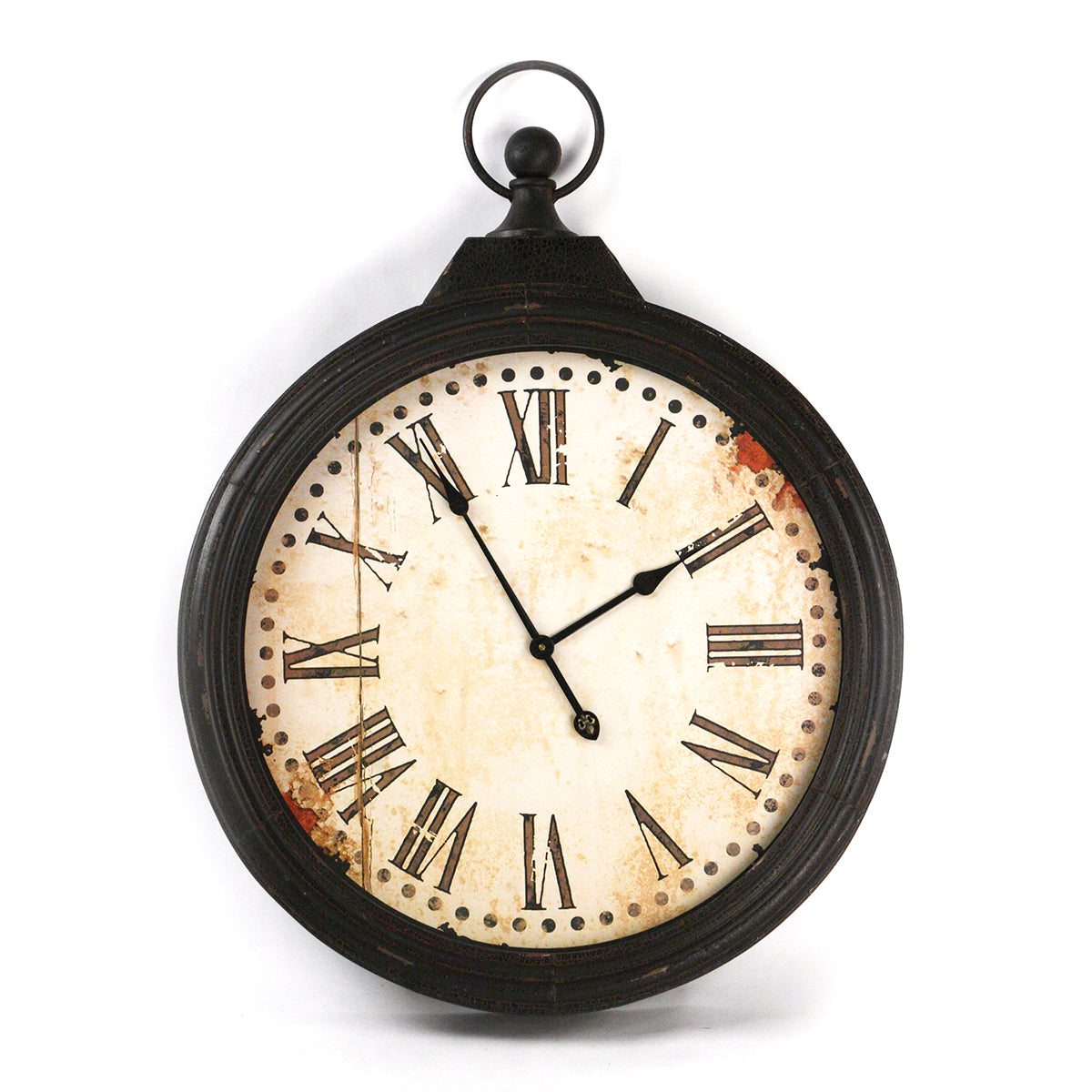 Zentique Rustique Iron Clock | PC011 | Rustic Wall Decor — Nook & Cottage