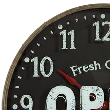 Zentique Vintage Coffee Wall Clock | PC075 | Wall Decor — Nook & Cottage