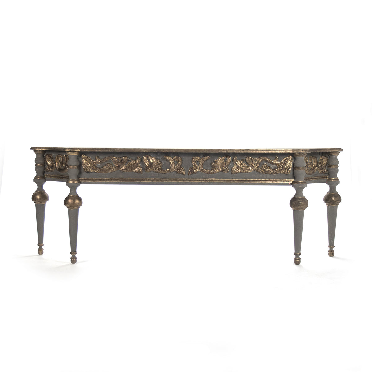 Zentique Adrian Console Table | Color Gold + Green | LI-S13-26-88 ...
